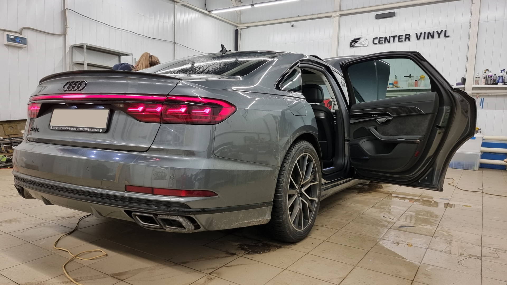 Тонировка + устранение затемнения фар — Audi A8 (D5), 4 л, 2021 года | стайлинг | DRIVE2