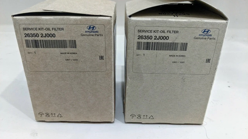 263502J000 Сменный фильтрующий бумажный элемент для масляного фильтра ...