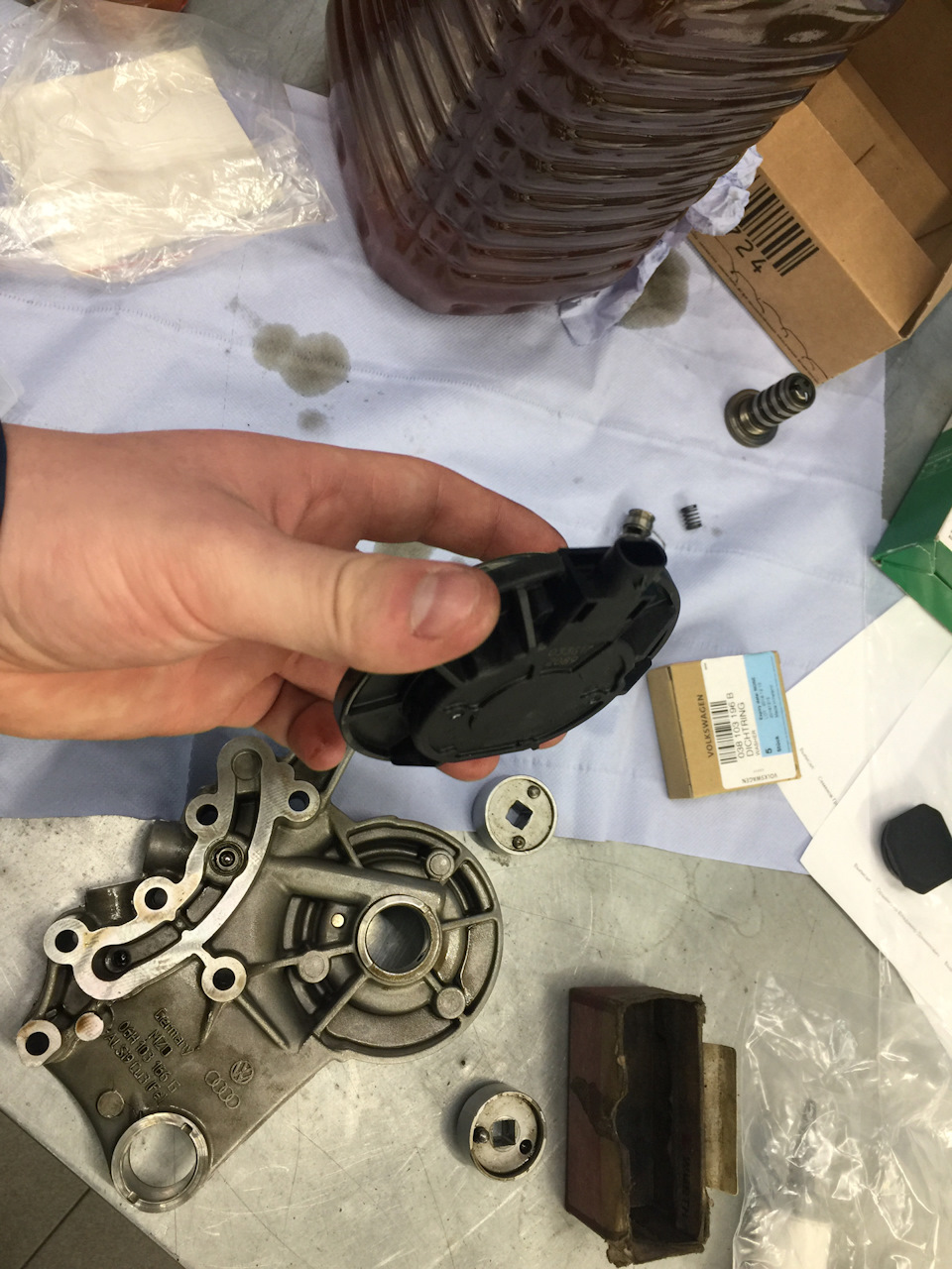 038103196B Уплотнительное кольцо VAG | Запчасти на DRIVE2