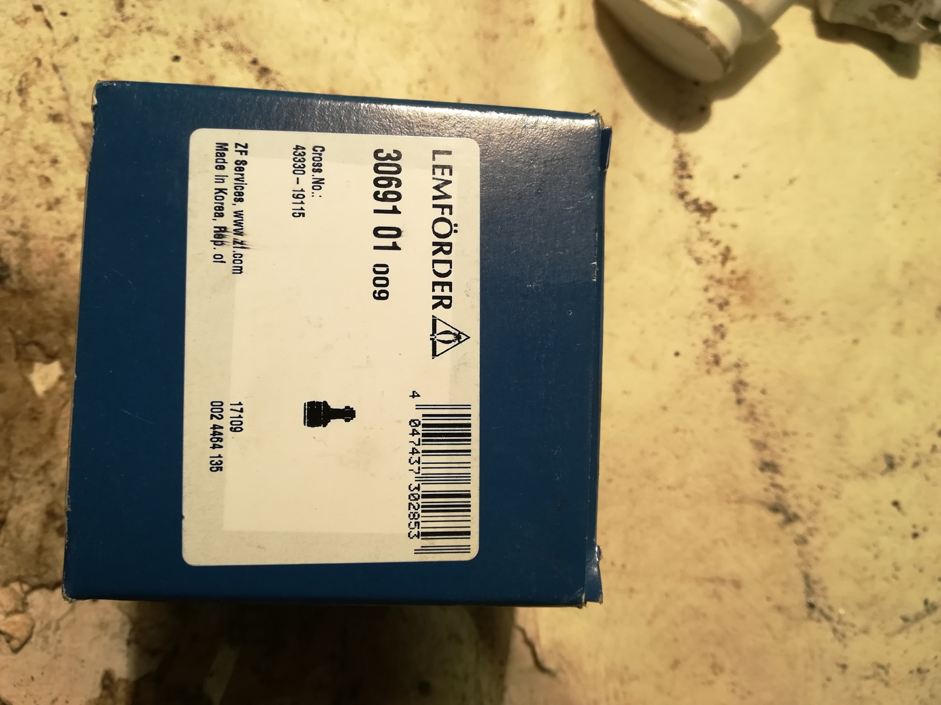 Отзыв шаровая опора — Toyota Corolla (110), 1,4 л, 1998 года | запчасти ...