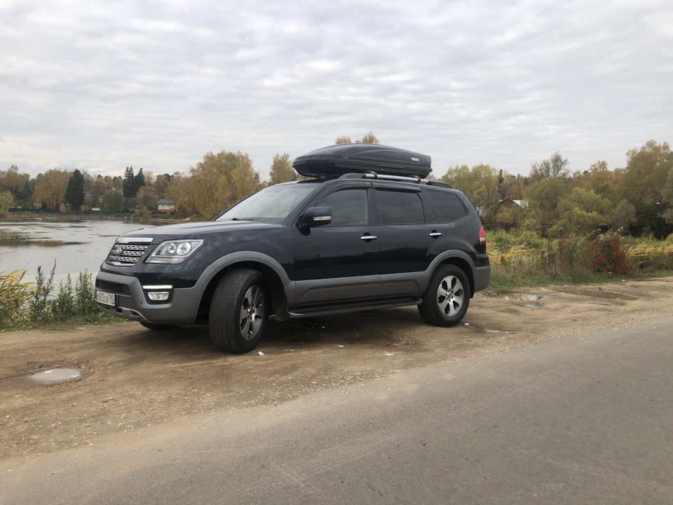 Thule wing bar edge 9583 Motion 800 — KIA Mohave (HM), 3 л, 2018 года ...