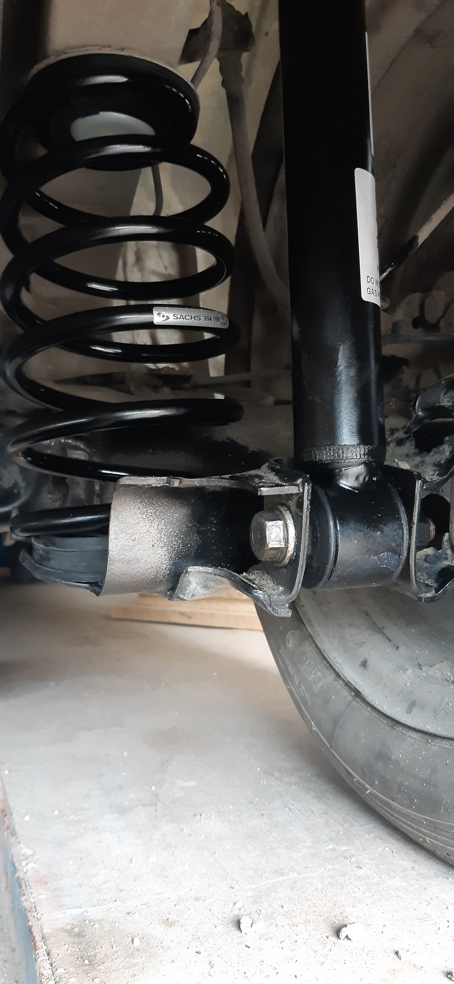 ТО задней подвески — Mitsubishi Colt VI, 1,3 л, 2008 года | своими ...