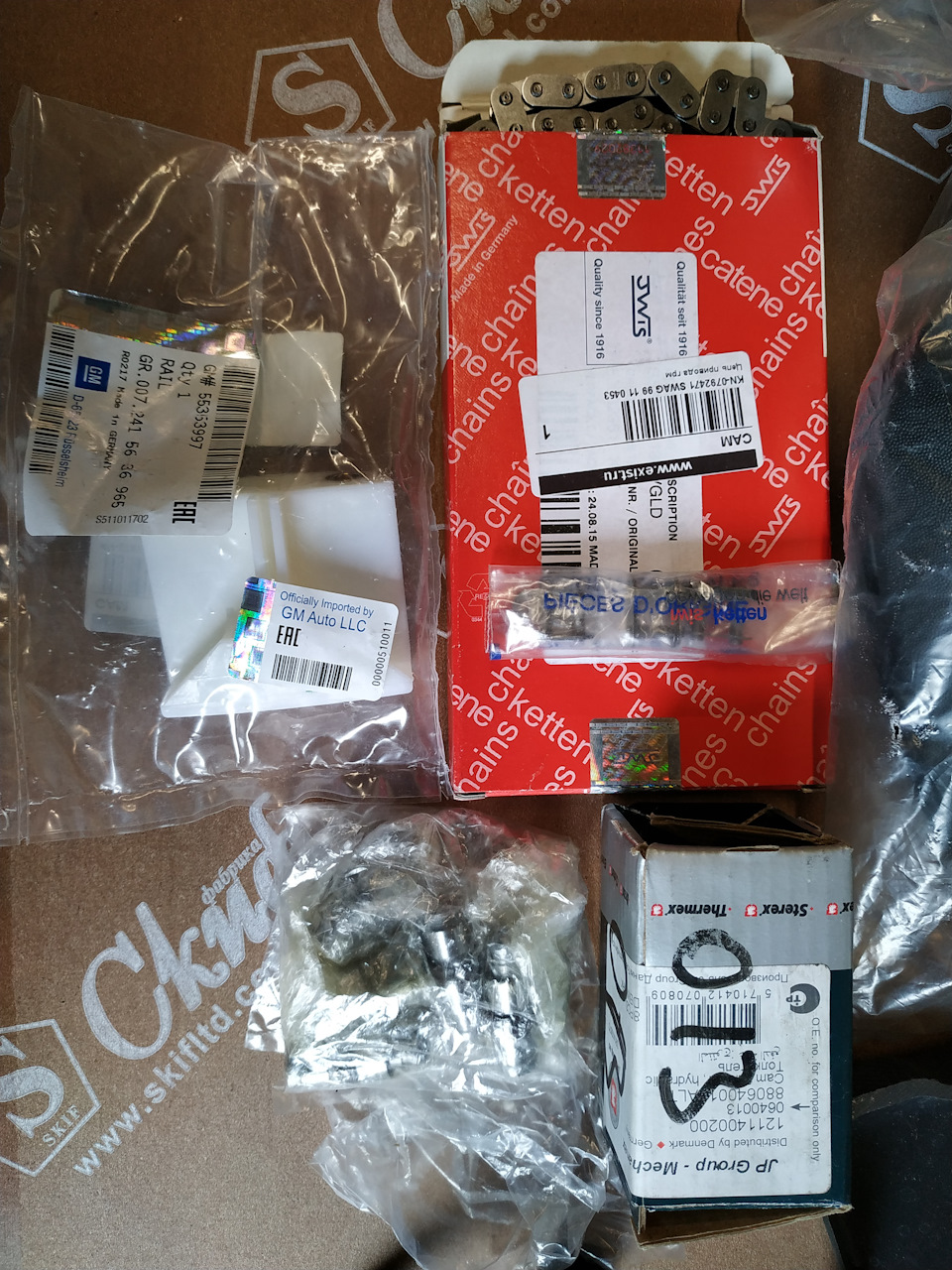 55353997 Направляющая цепи OPEL Corsa D, Astra H 1.0-1.2 GM | Запчасти ...