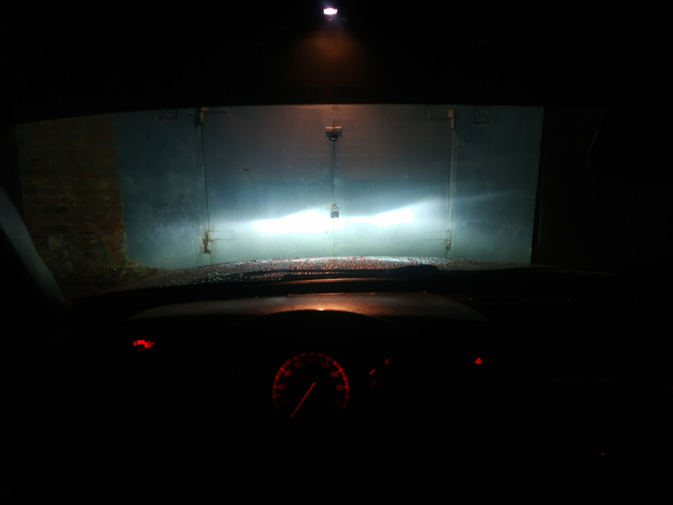 Установка Led ламп H4 Cyclone type 27s — Opel Kadett E, 1,3 л, 1988 ...