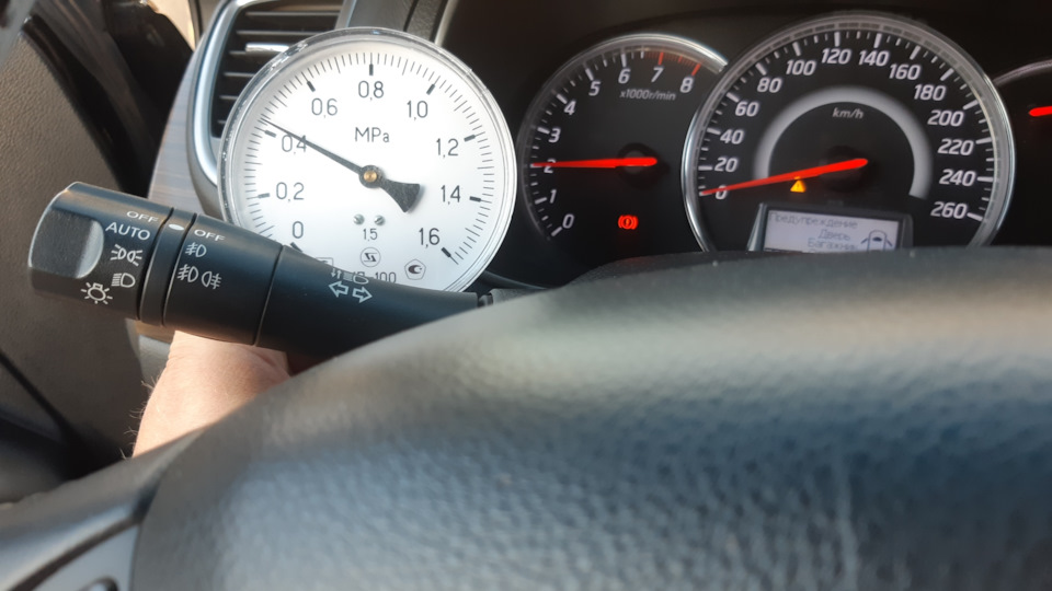 Замена датчика давления масла — Nissan Teana (J32), 2,5 л, 2013 года ...