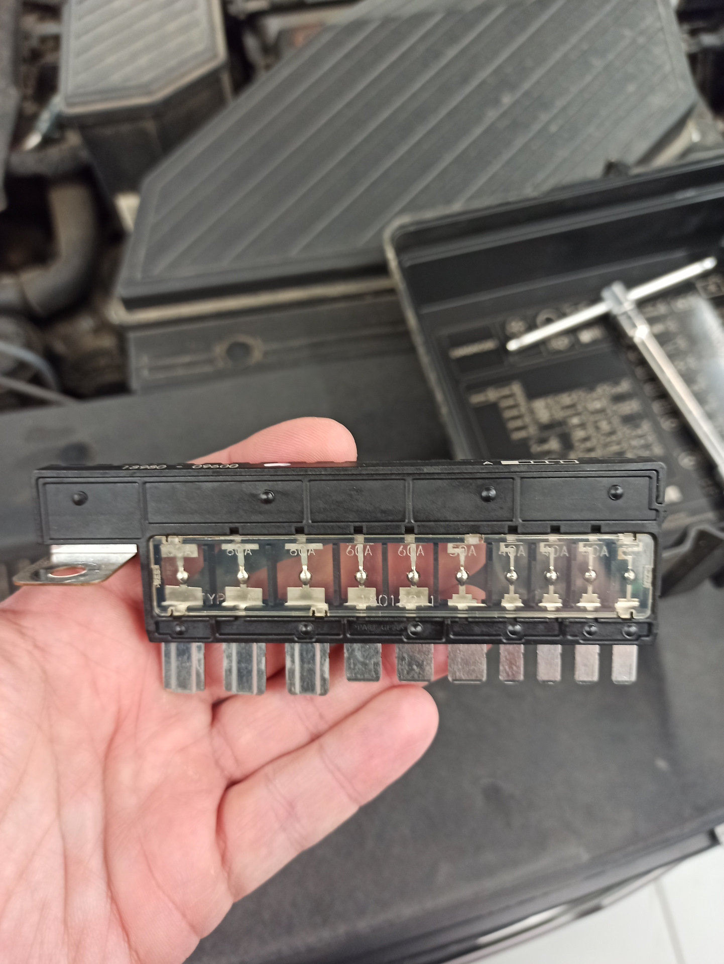 Немного об отзывной по предохранителю ABS — Hyundai Tucson (TL), 2 л ...