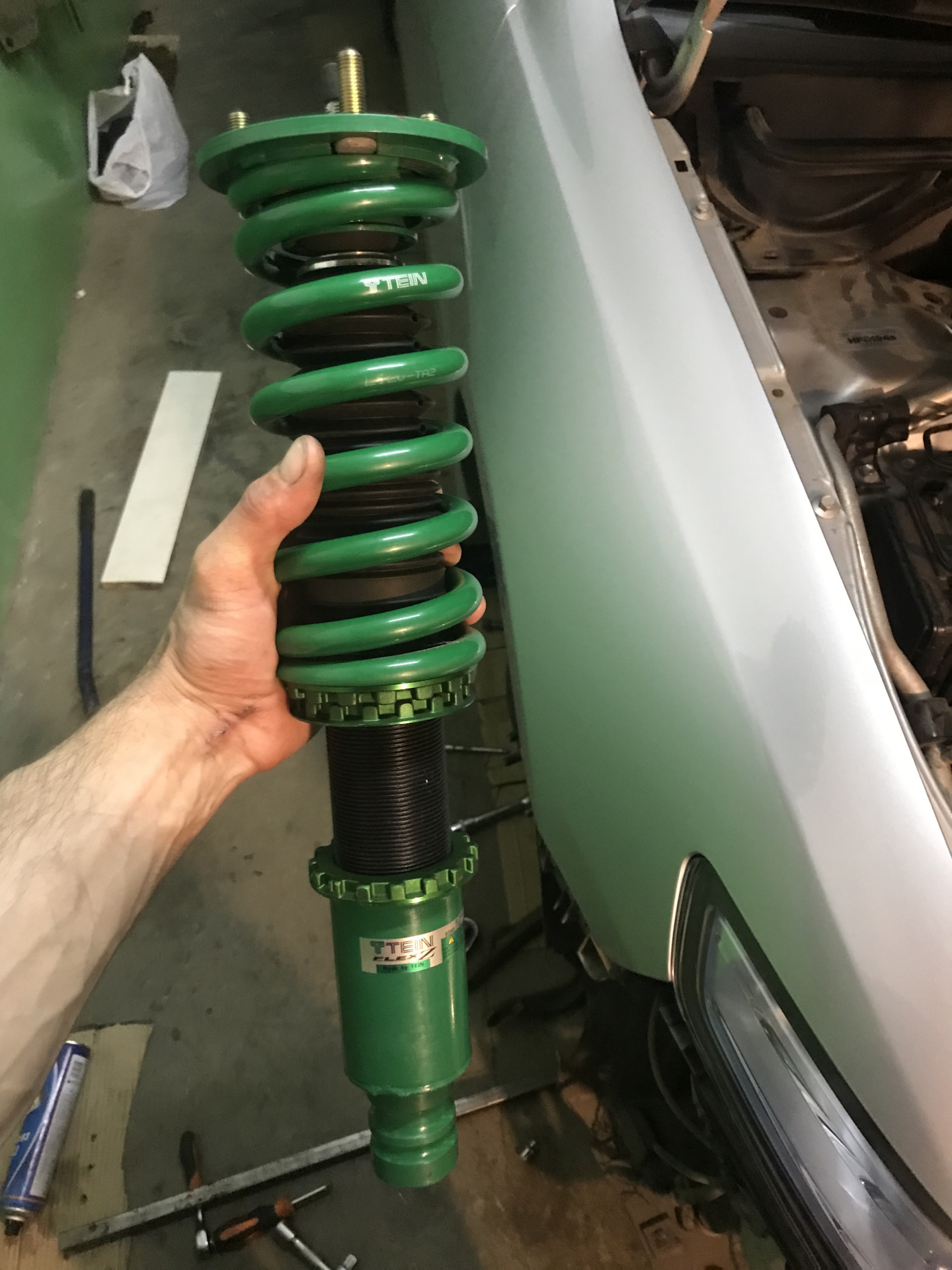 Tein Flex Z и Weds Sport tc105N — Honda Accord (7G), 2,4 л, 2007 года | колёсные диски | DRIVE2