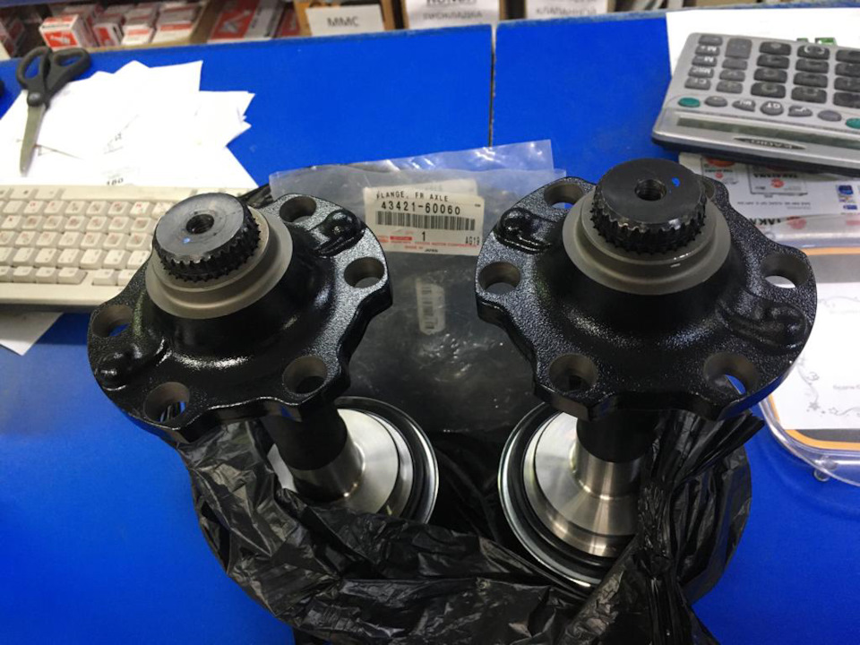4342160060 СТУПИЦА ПЕРЕДНЯЯ FLANGE. TOYOTA LEXUS | Запчасти на DRIVE2