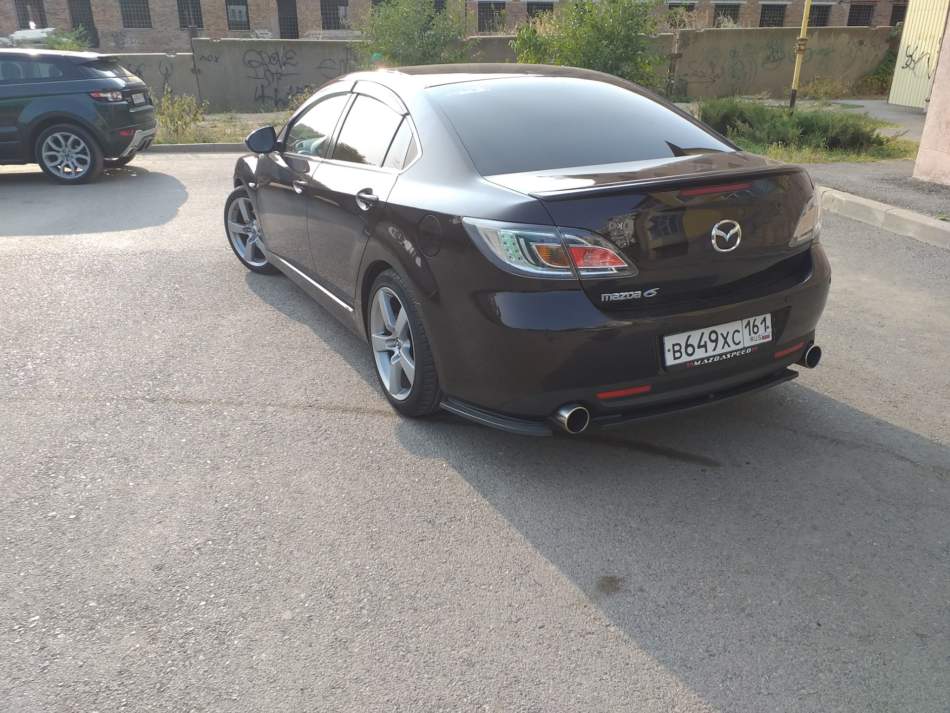 Задний сплиттер — Mazda 6 (2G), 2 л., 2008 года | стайлинг | DRIVE2