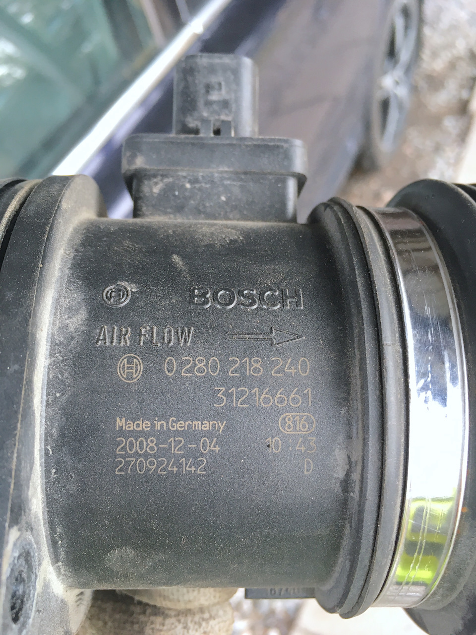 31216661 Расходомер воздуха Volvo | Запчасти на DRIVE2