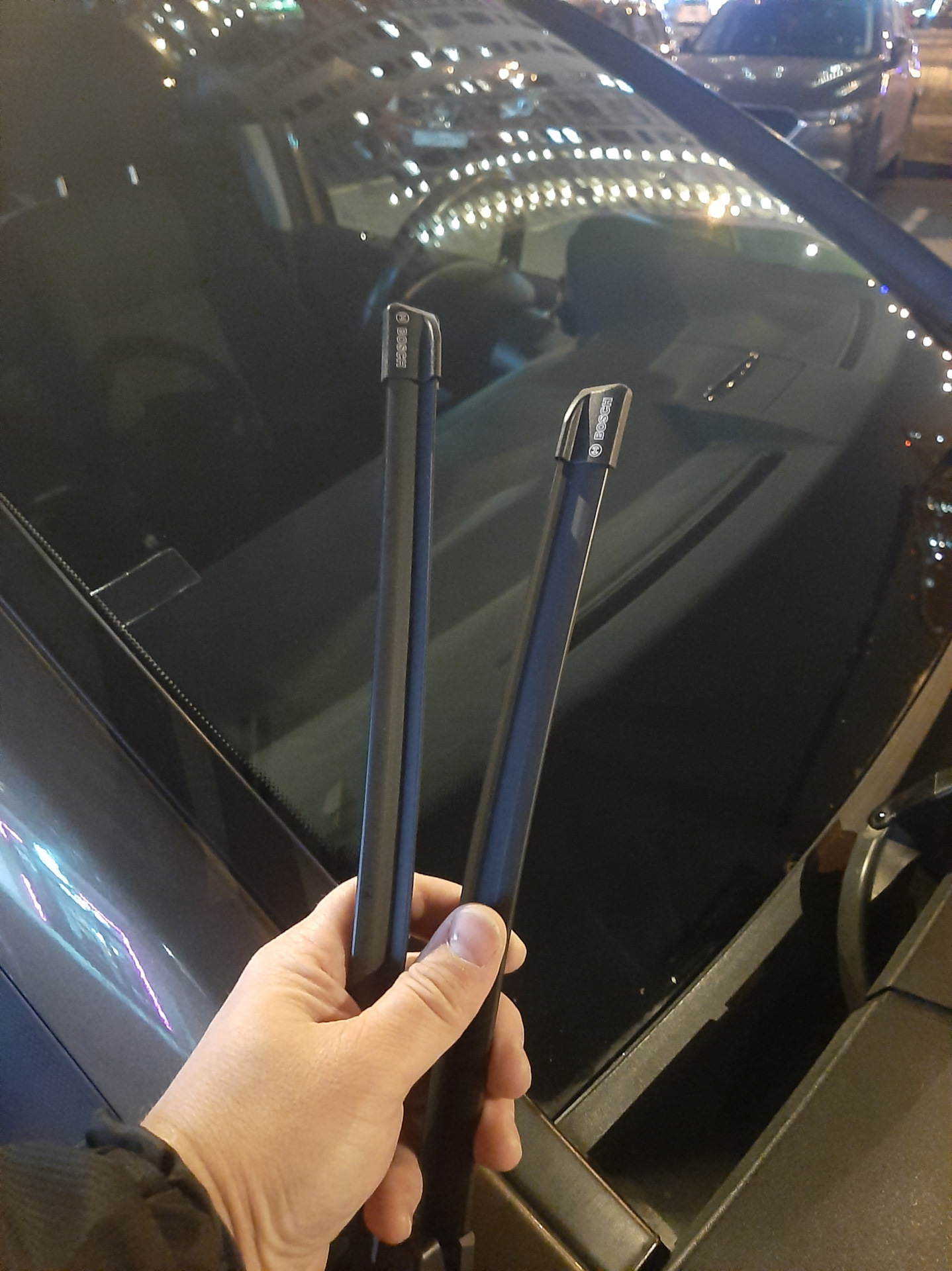 Замена дворников + антидождь — Mercedes-Benz B-Class (W245), 1,7 л ...