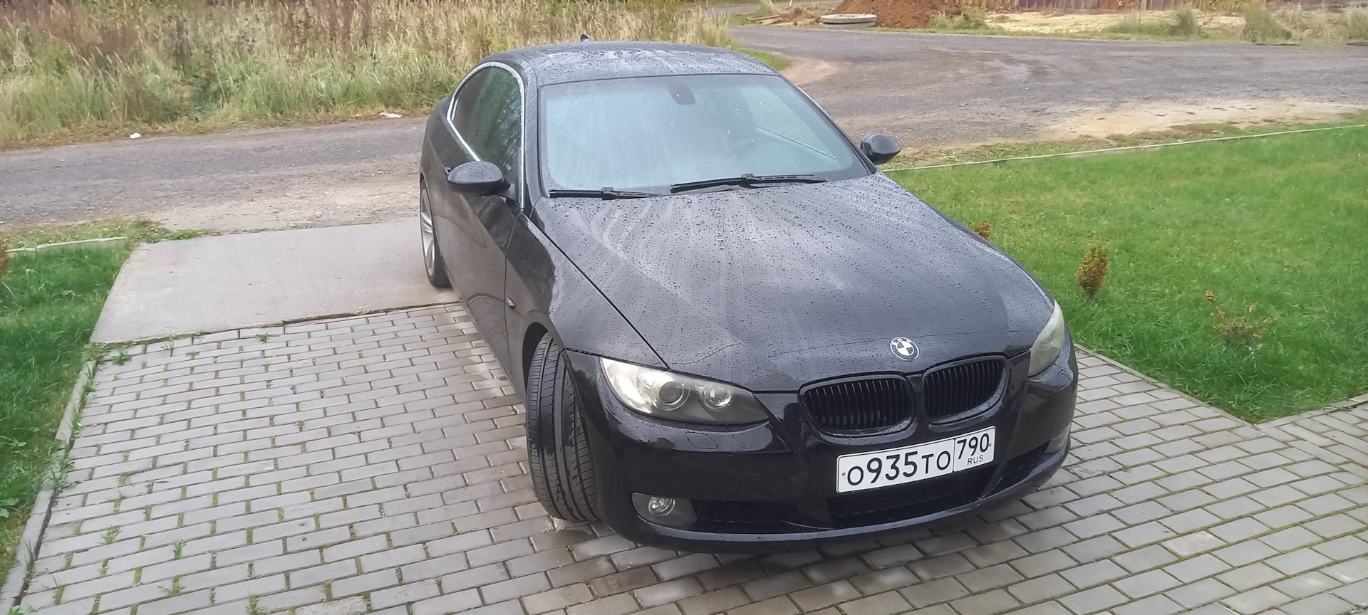 Жабо и корпус салонного фильтра — BMW 3 series Coupe (E92), 3 л, 2006 ...