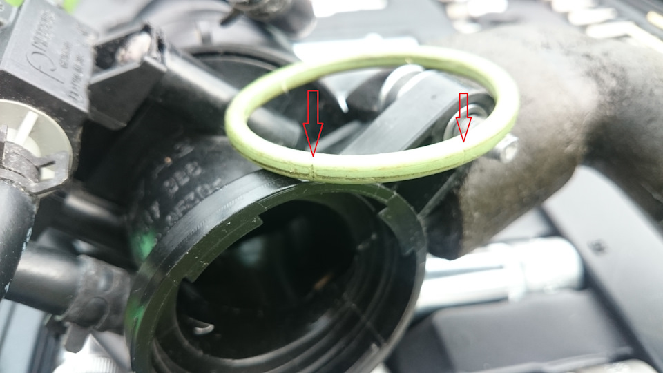 Устранение масляного потения турбины на движке 1,4 TSI CAXA ...