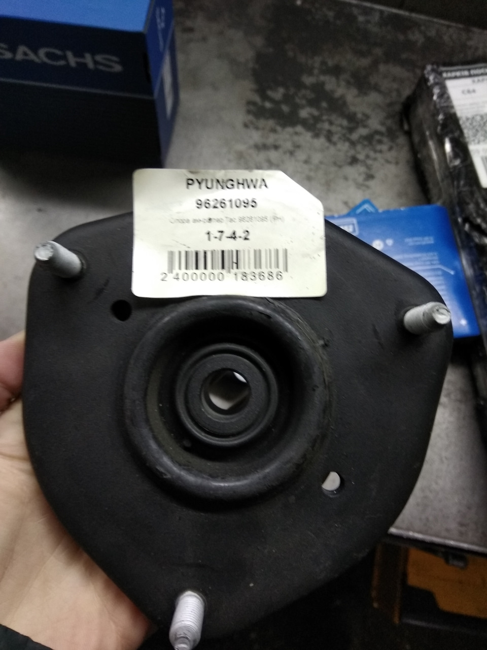 96261095 Проставки (пласт., комплект 2 шт.), лифт +20mm GM | Запчасти ...