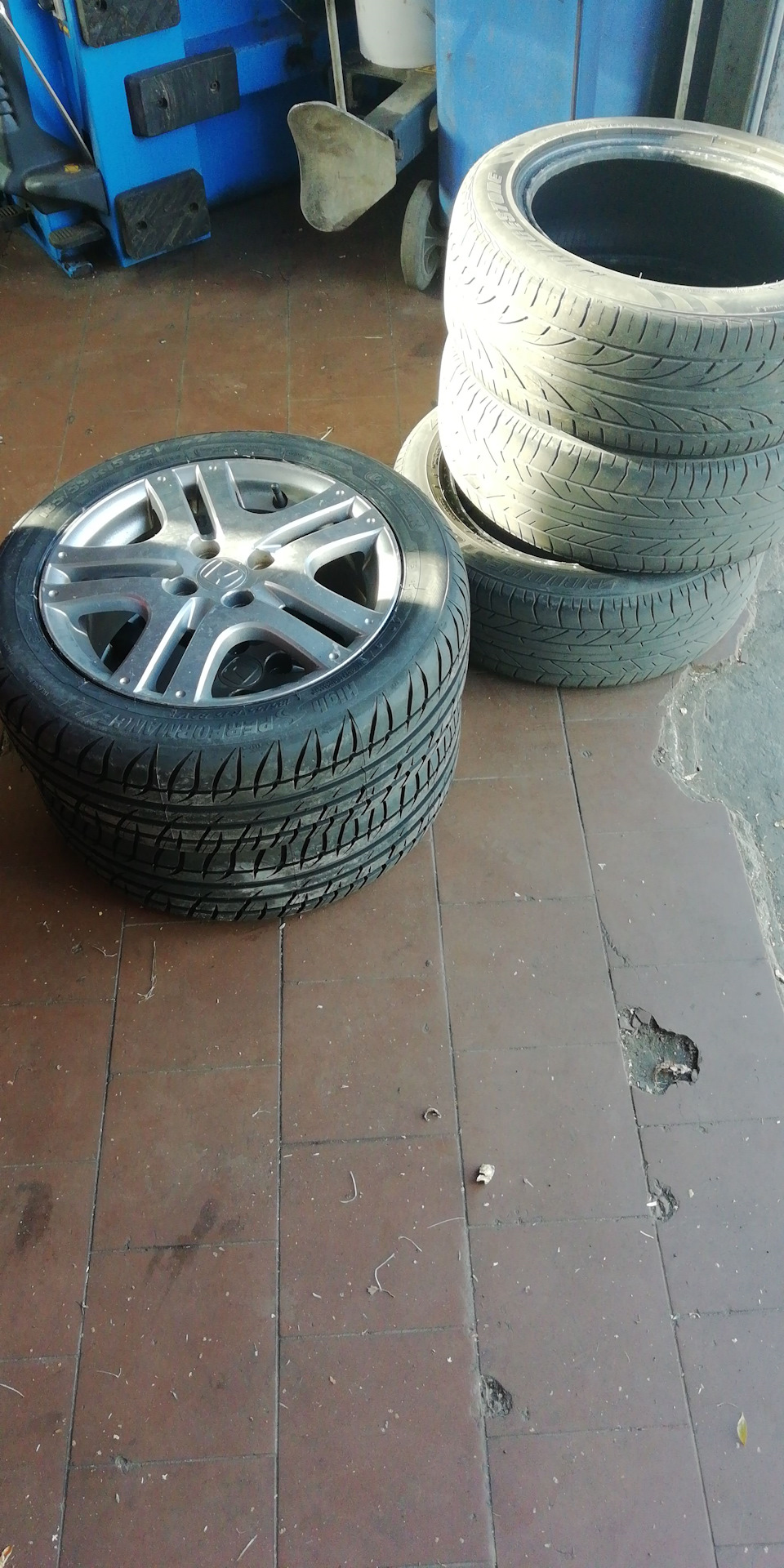 Новые "тапки" — Tigar High Performance 185/55 R15 82V — Honda Jazz (1G ...