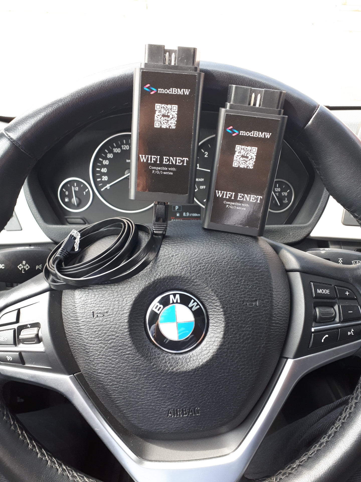 Modbmw wi-fi enet v.2.2👍 — BMW 3 series (F30), 1,6 л, 2013 года ...