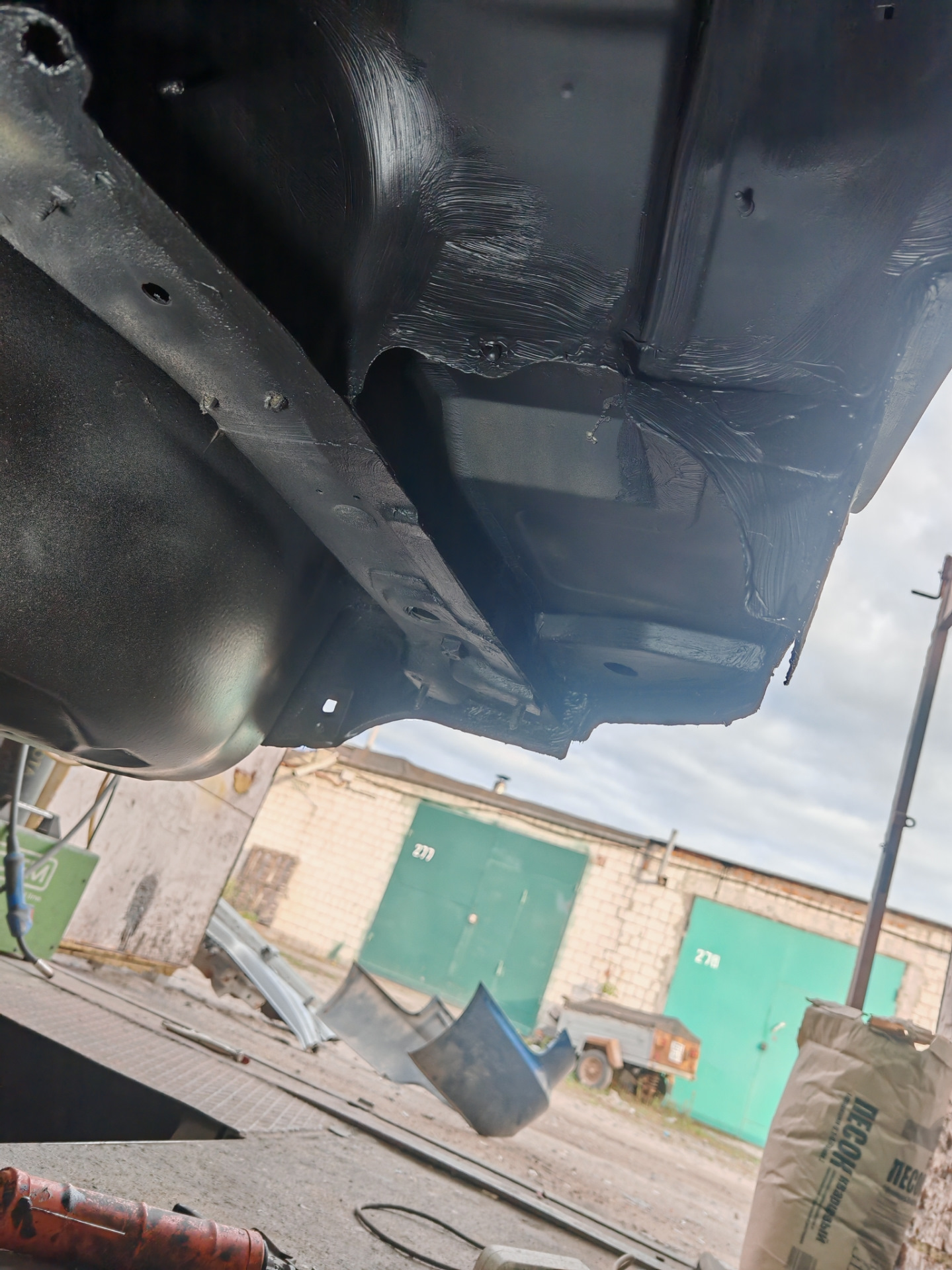 Продолжение по поварке а6 с6 — Audi A6 (C6), 2,4 л, 2005 года | кузовной ремонт | DRIVE2