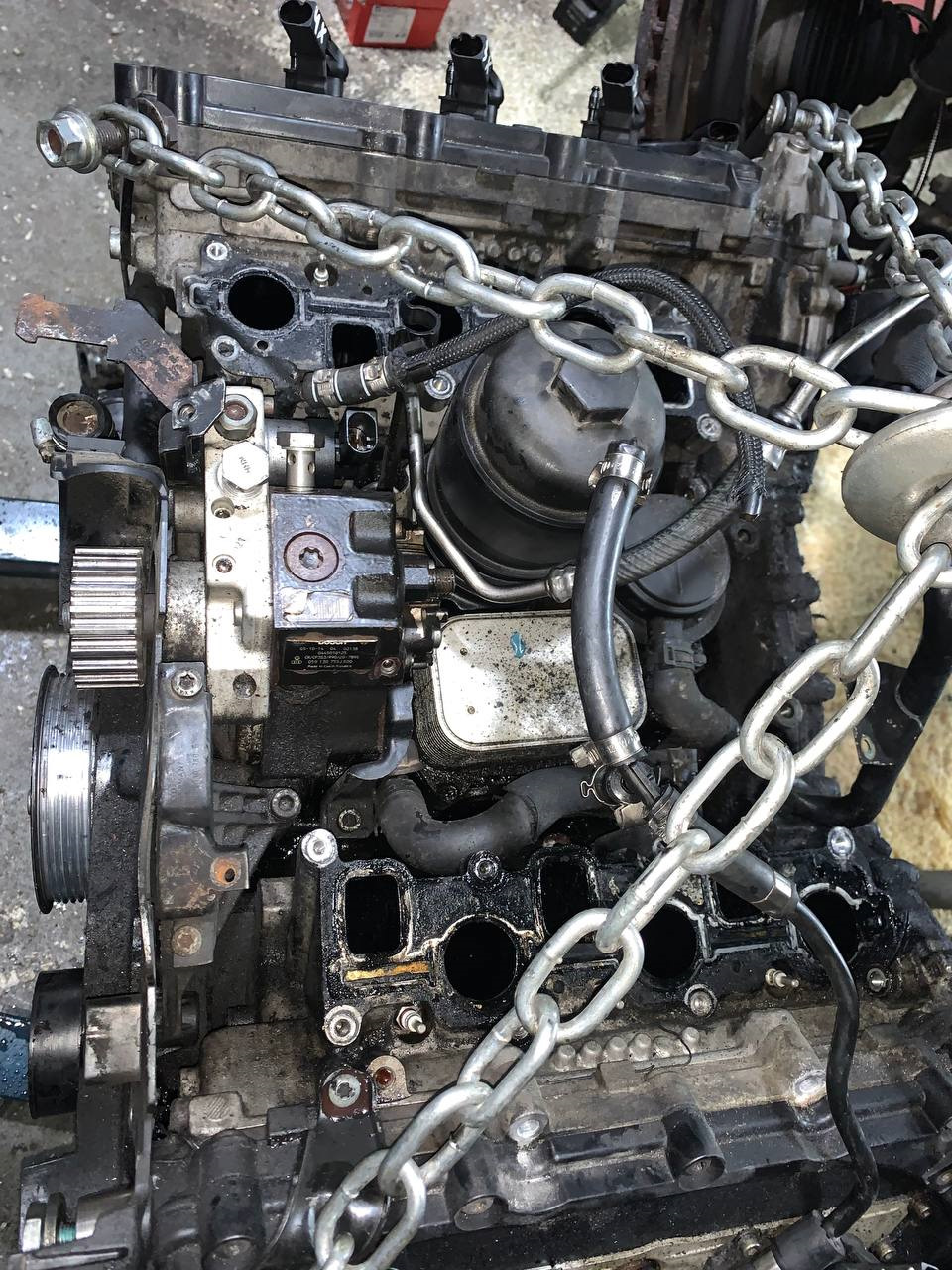 Пожалуй самое глобальное ТО для C6 — Audi A6 Avant (C6), 2,7 л, 2006 ...