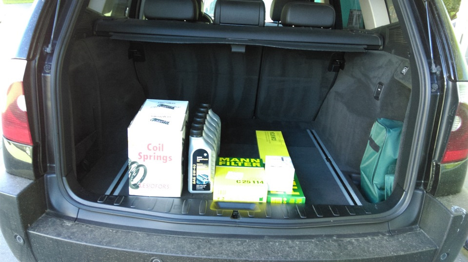 Замена масла и фильтров BMW X3 E83 3.0l — DRIVE2