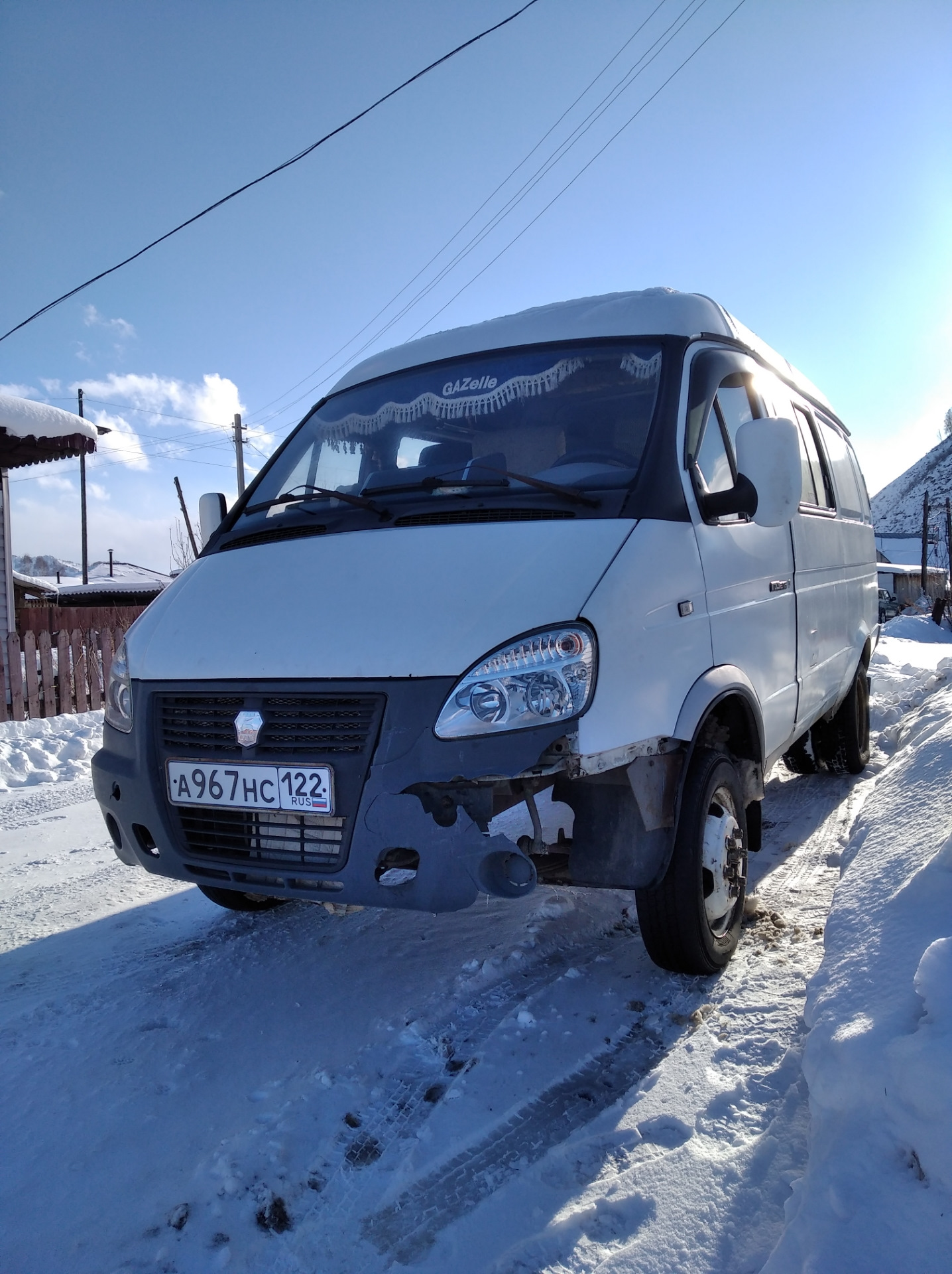 Новый бампер — ГАЗ Газель, 2,3 л, 2005 года | запчасти | DRIVE2