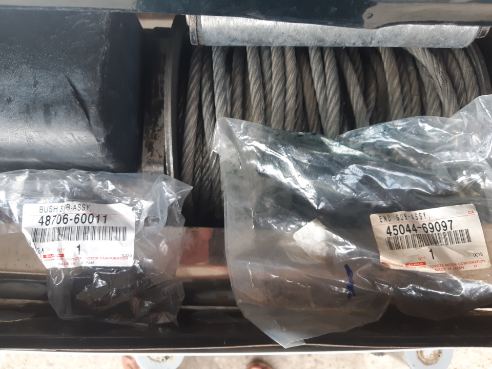 Большое ТО переднего моста. Передняя блокировка — Toyota Land Cruiser ...