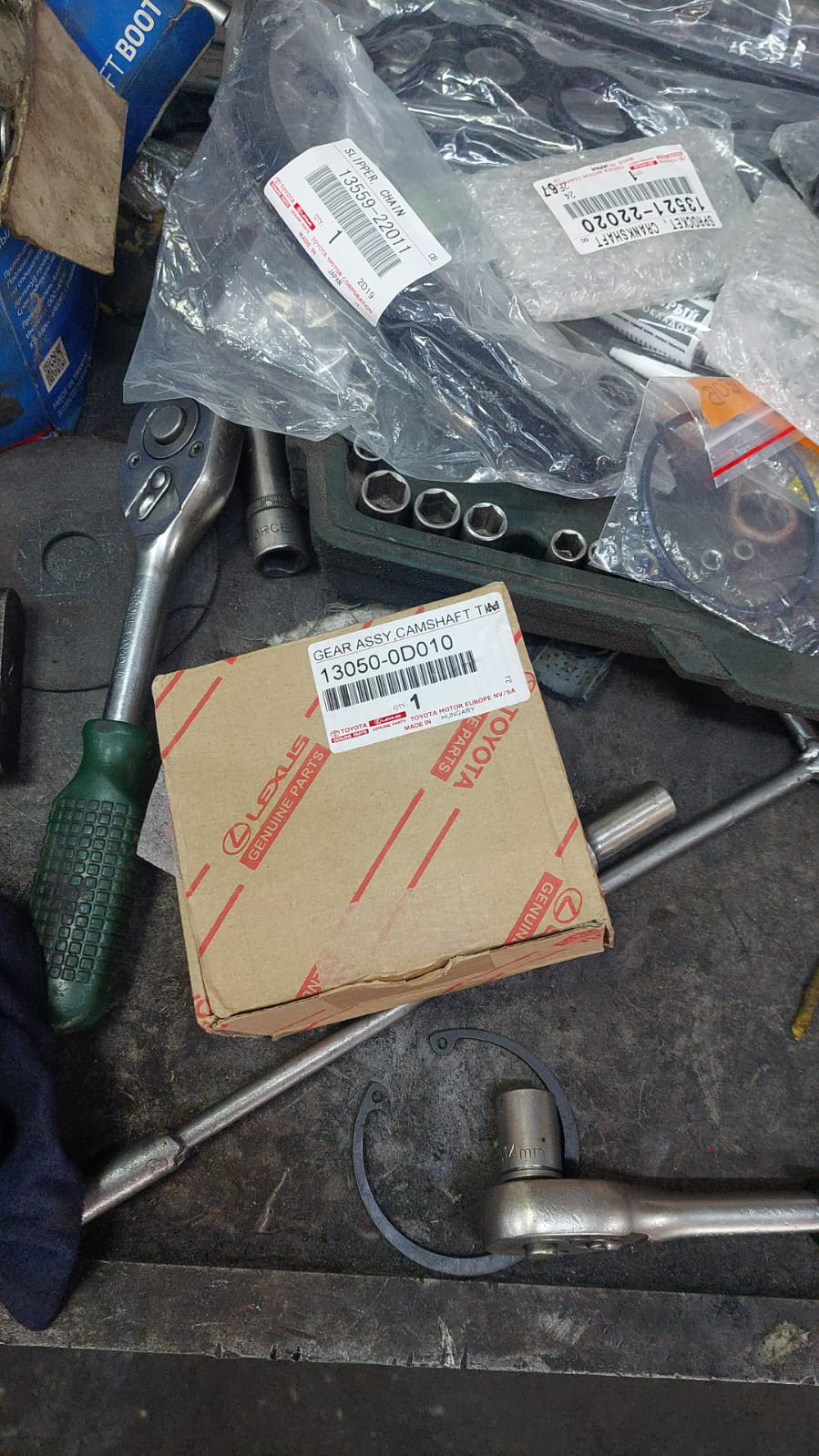 Стук в двигателе. Часть II. Мысли в слух. — Toyota Allion (T240), 1,8 л ...