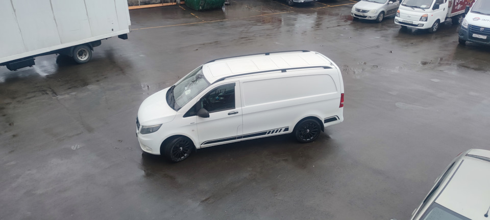 Шумоизоляция №1 всего фургончика — Mercedes-Benz Vito (3G), 1,6 л, 2015 ...