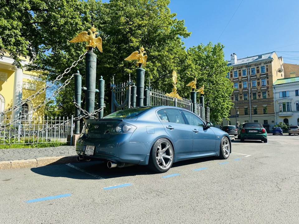 Rays Nismo v1 — Infiniti G35 Sedan (V36), 3,5 л, 2008 года | колёсные ...