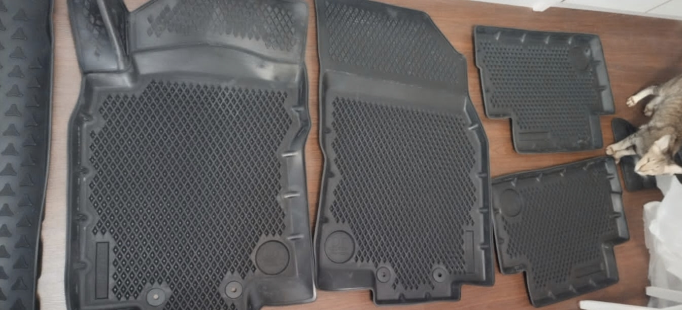Коврики в салон и багажник — Nissan Qashqai (2G), 1,2 л, 2018 года ...