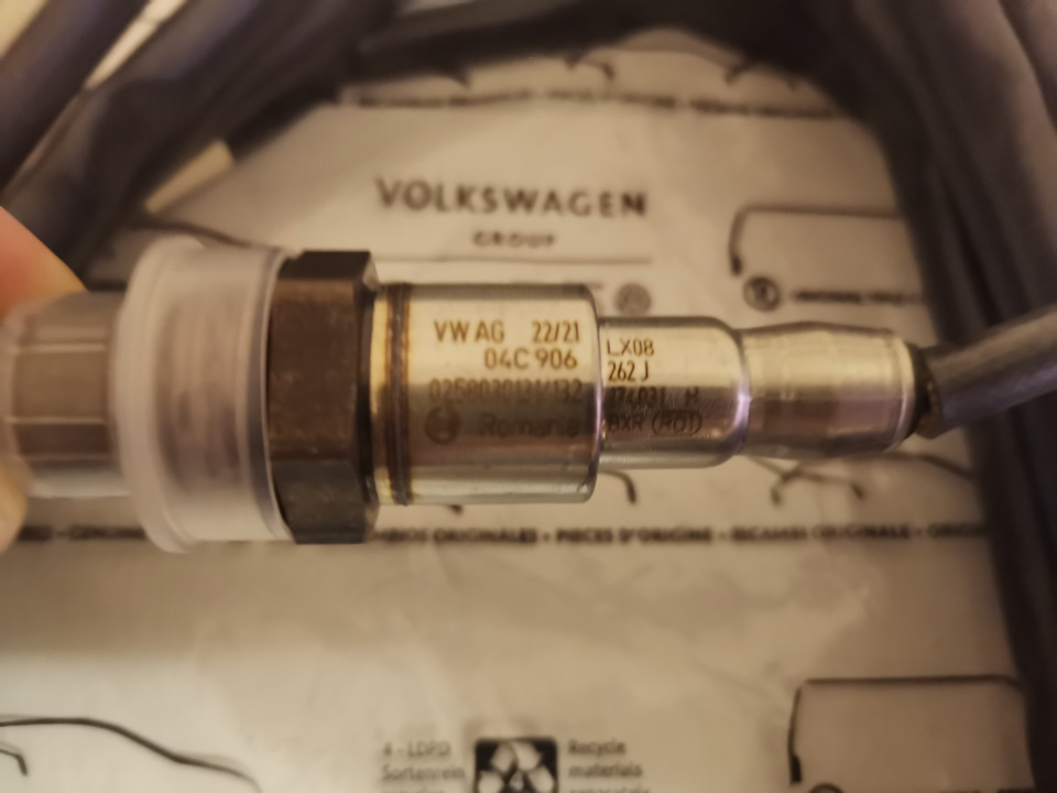 Лямбда зонд первый ( датчик кислорода ) VAG 04C906262J для 1.6 MPI CWVA ...