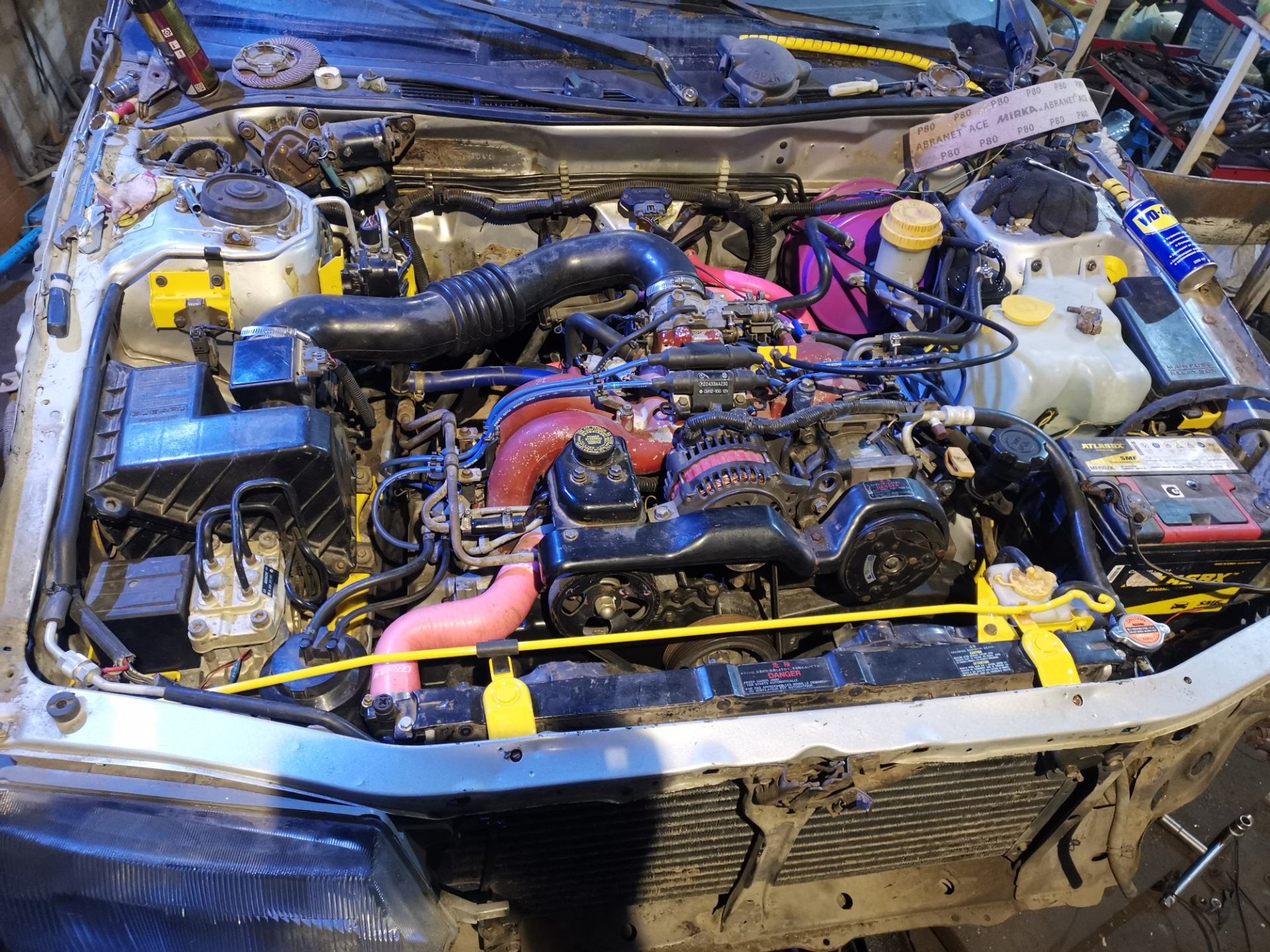 Уже заводится, через пару дней будет бегать — Subaru Legacy (BC/BJ/BF ...