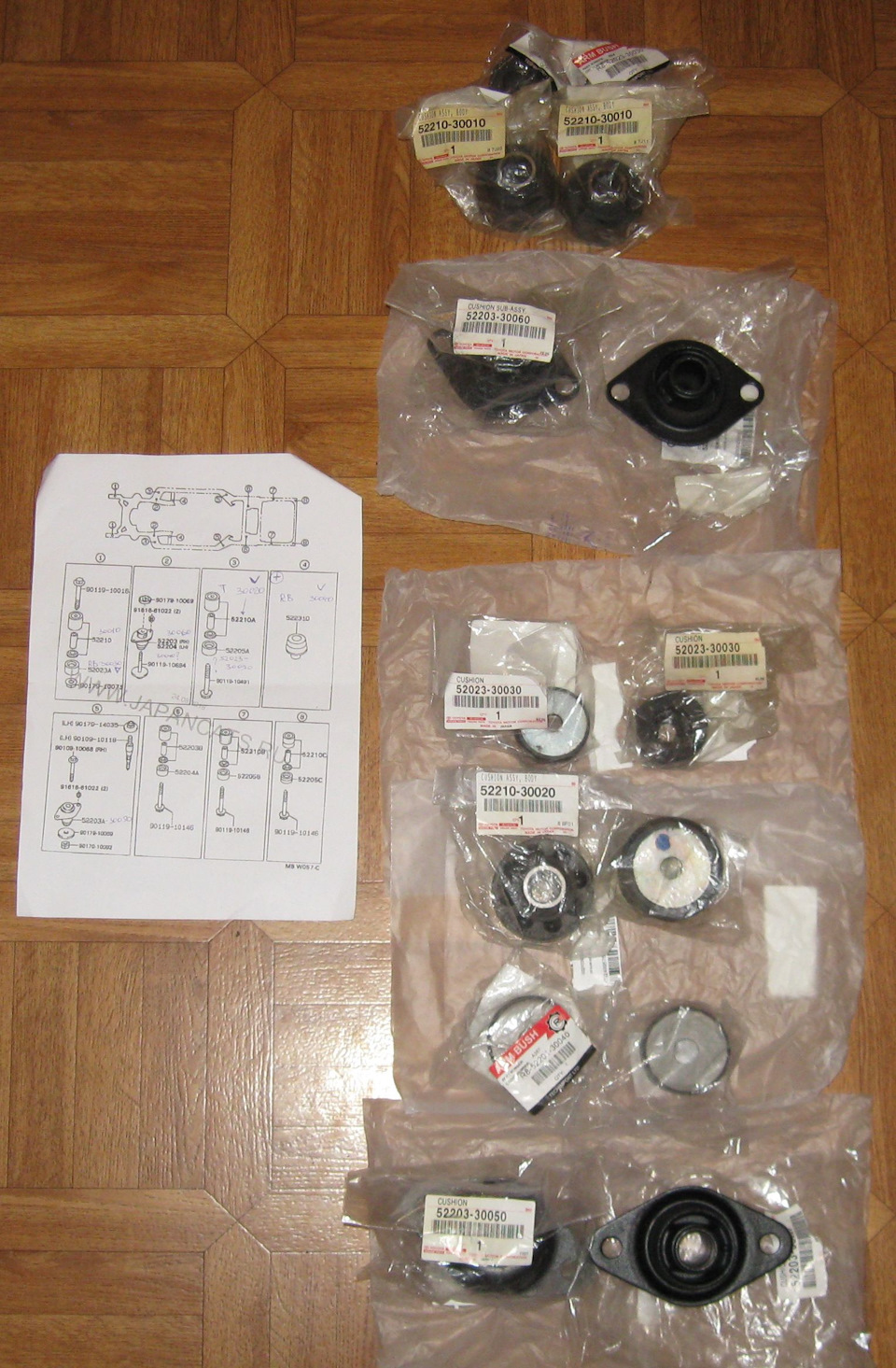 9011010016 Болт TOYOTA LEXUS | Запчасти на DRIVE2