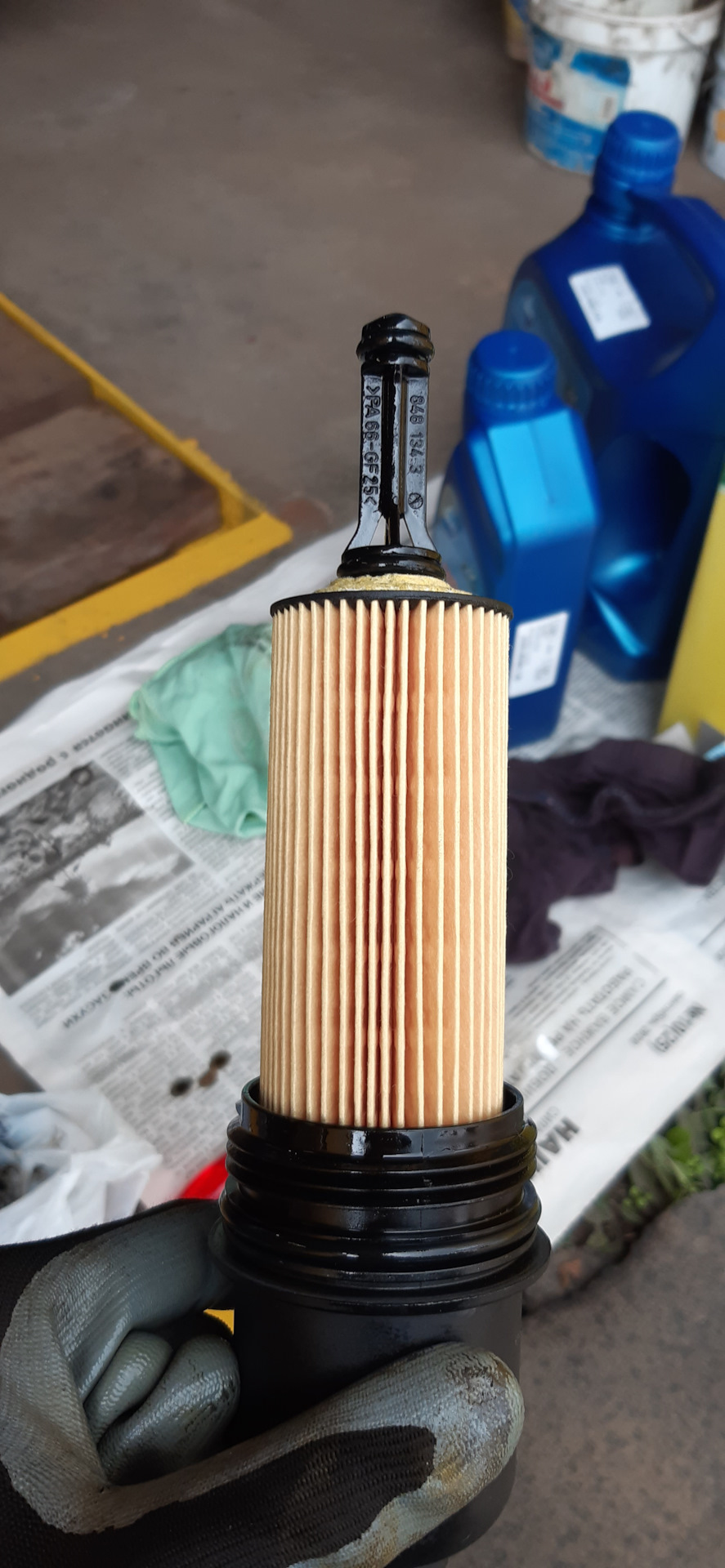 Замена масла двигателя и воздушного фильтра — Mercedes-Benz C-Class ...