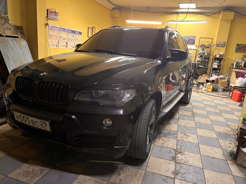 Регистрация и преображаем дольше в черный — BMW X5 (E70), 3 л, 2007 года | стайлинг | DRIVE2