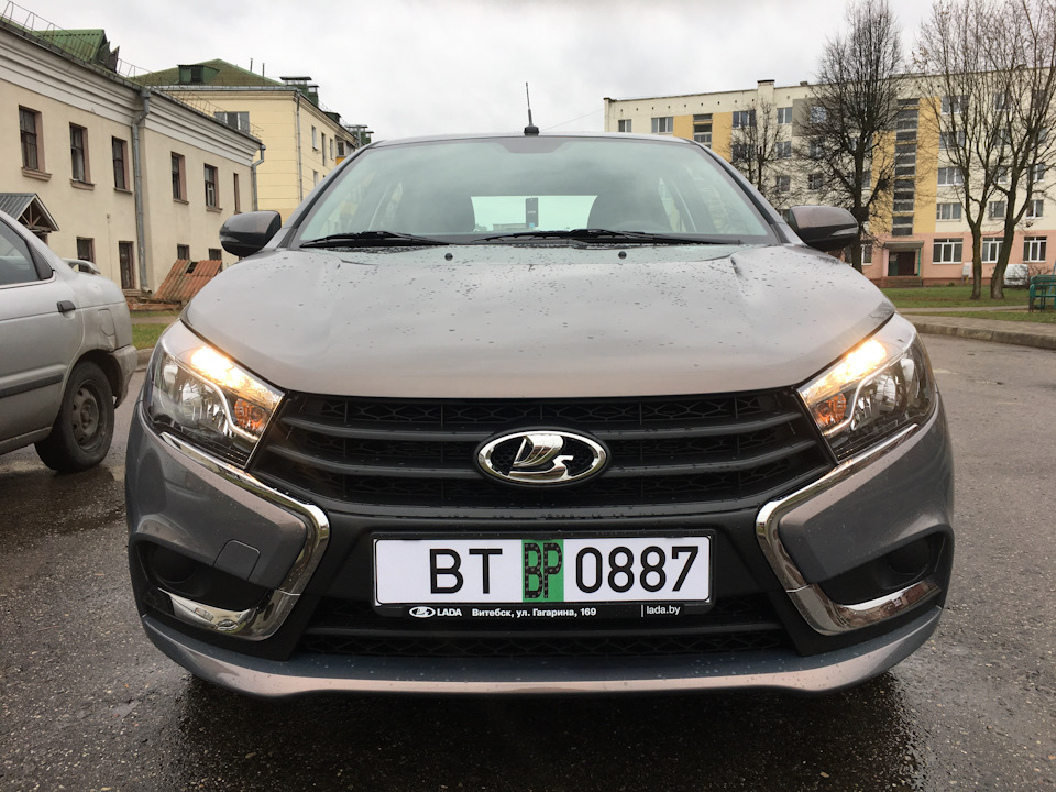 Первая новая машина в жизни! Ну здравствуй "Владя"! — Lada Vesta (1G), 1,6 л, 2019 года ...