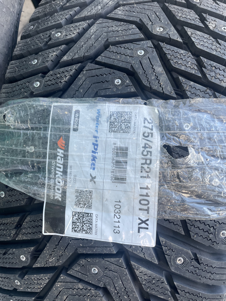 Hankook W429A i Pike X | Шины на DRIVE2