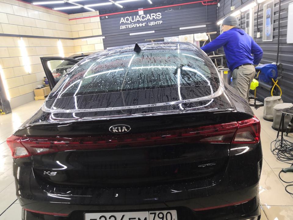 Тонировка — KIA K5 (3G), 2,5 л, 2020 года | стайлинг | DRIVE2