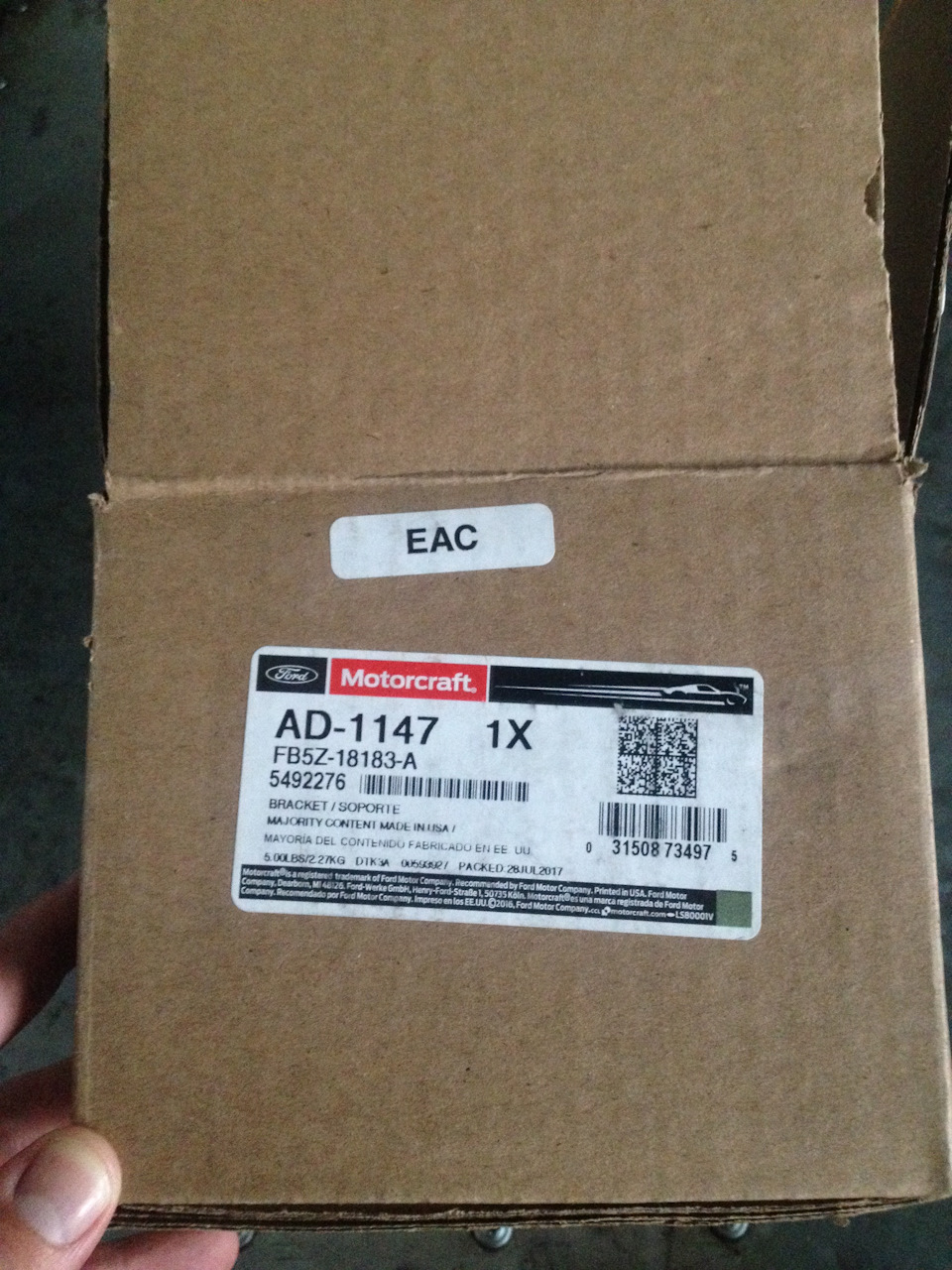 Замена опорного подшипника — Ford Explorer (5G), 3,5 л, 2013 года ...