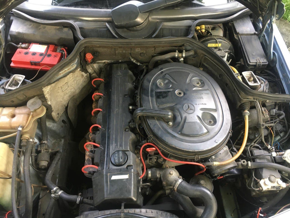 В ожидании мамонта! :) — Mercedes-Benz E-Class (W124), 2,6 л, 1987 года ...