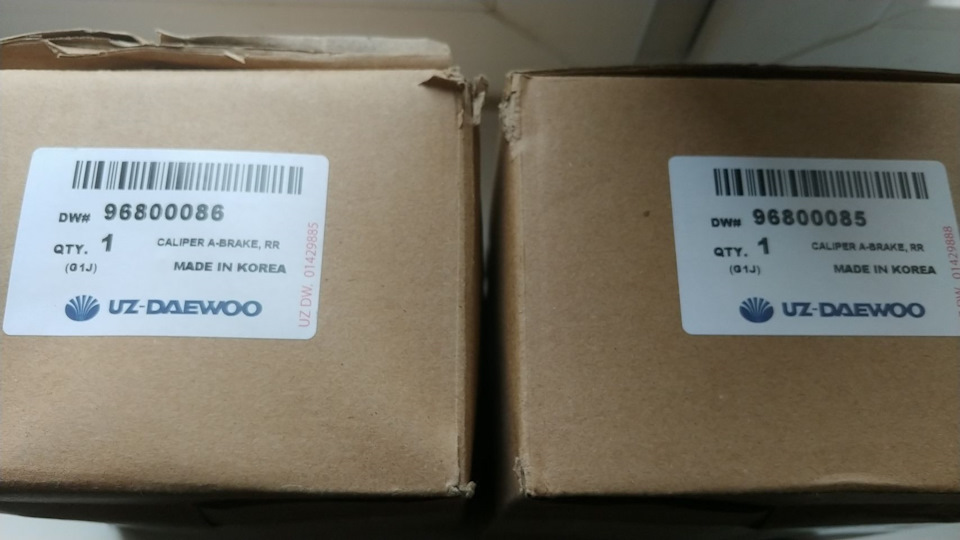 96800085 Суппорт тормозной задний левый / Chevrolet Lacetti 03~ GM ...