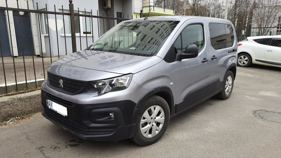 Бортжурнал Peugeot Rifter Серый Кот (Access L1)