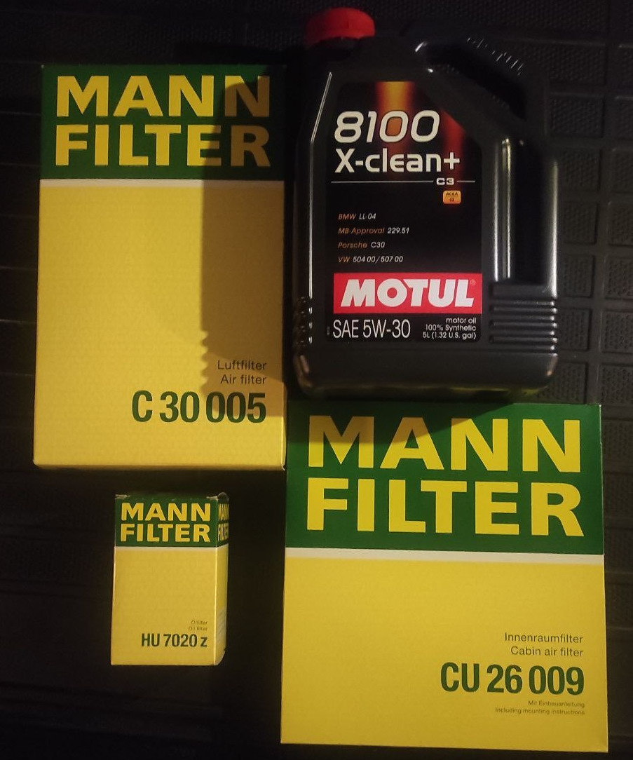 C30005 Воздушный фильтр MANN FILTER | Запчасти на DRIVE2