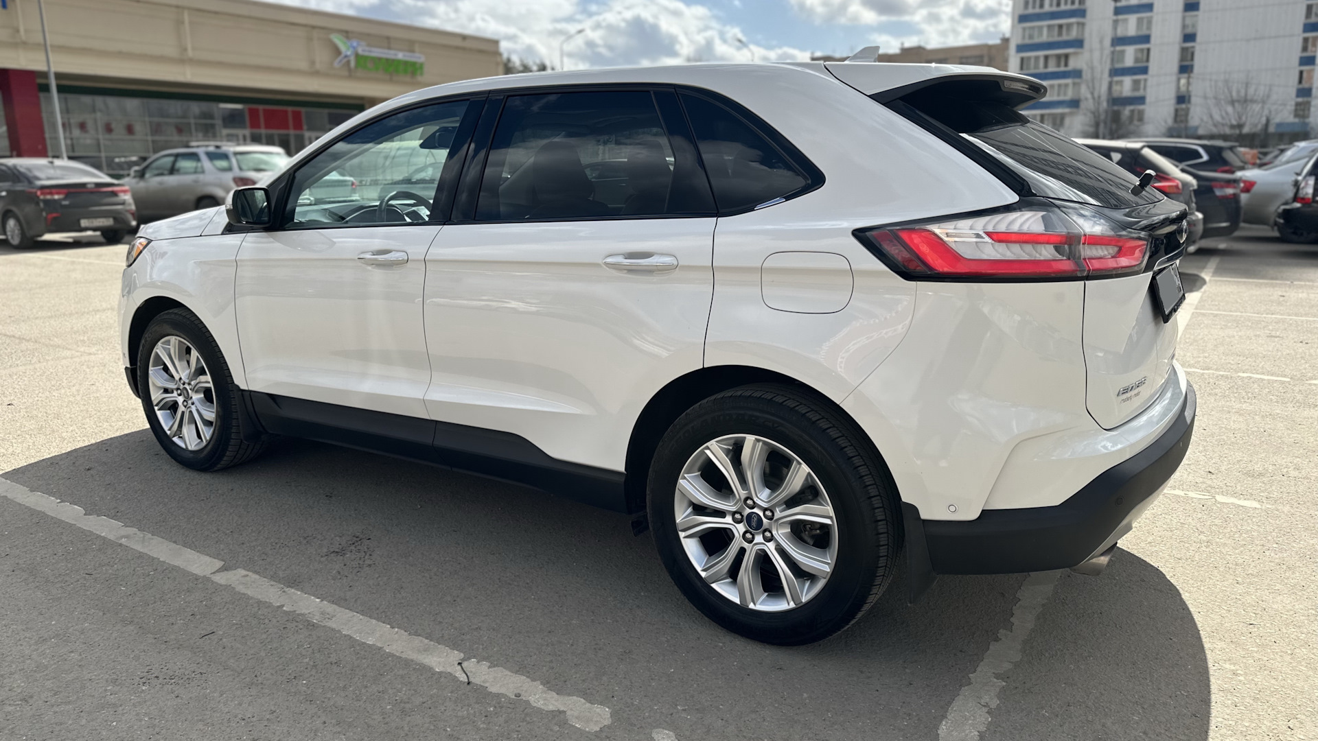 Ford Edge (2G) 2.0 бензиновый 2019 | Edge Titan White на DRIVE2