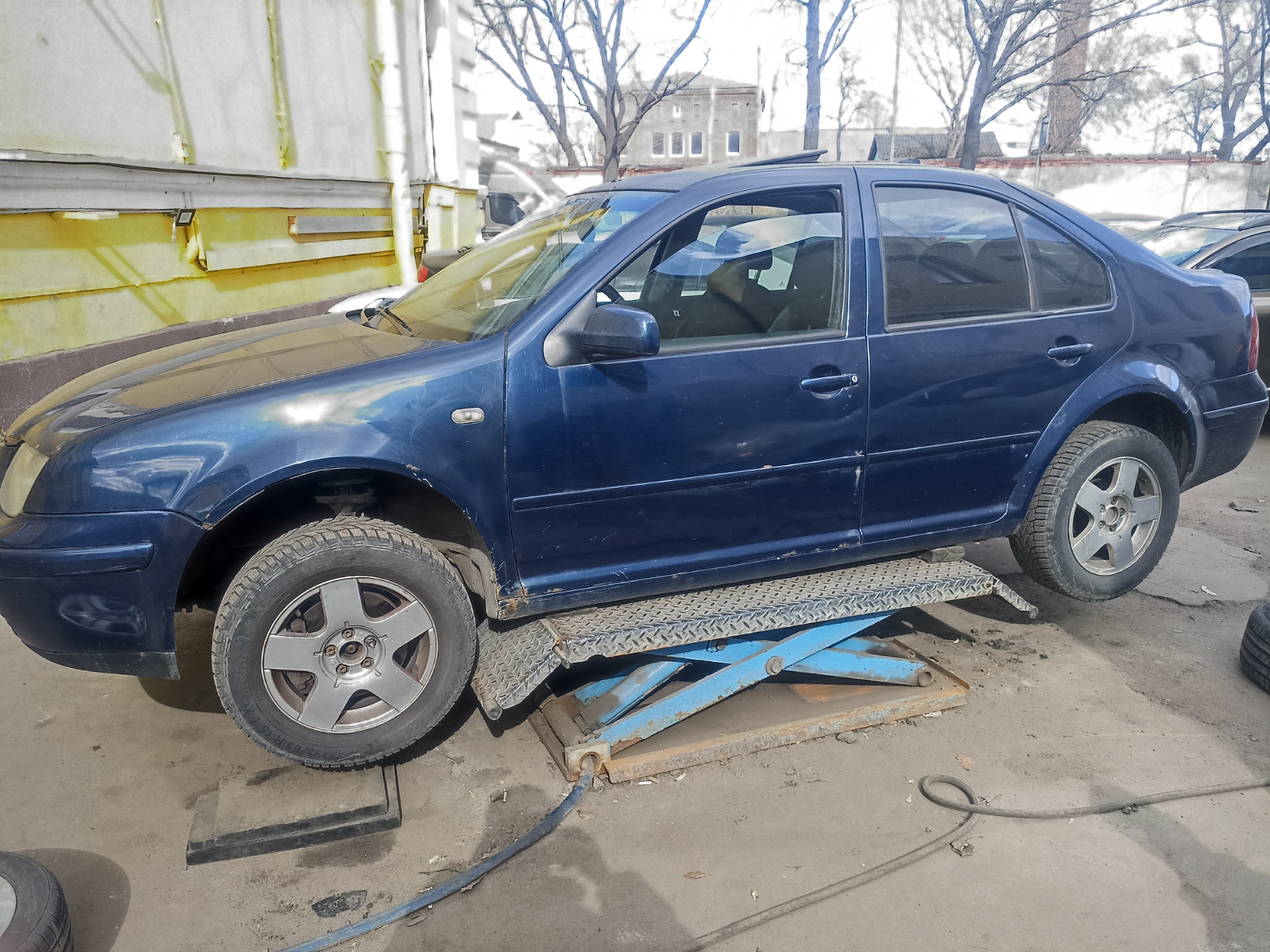 Наконец-то long beach на машине — Volkswagen Jetta IV, 1,8 л, 2001 года ...