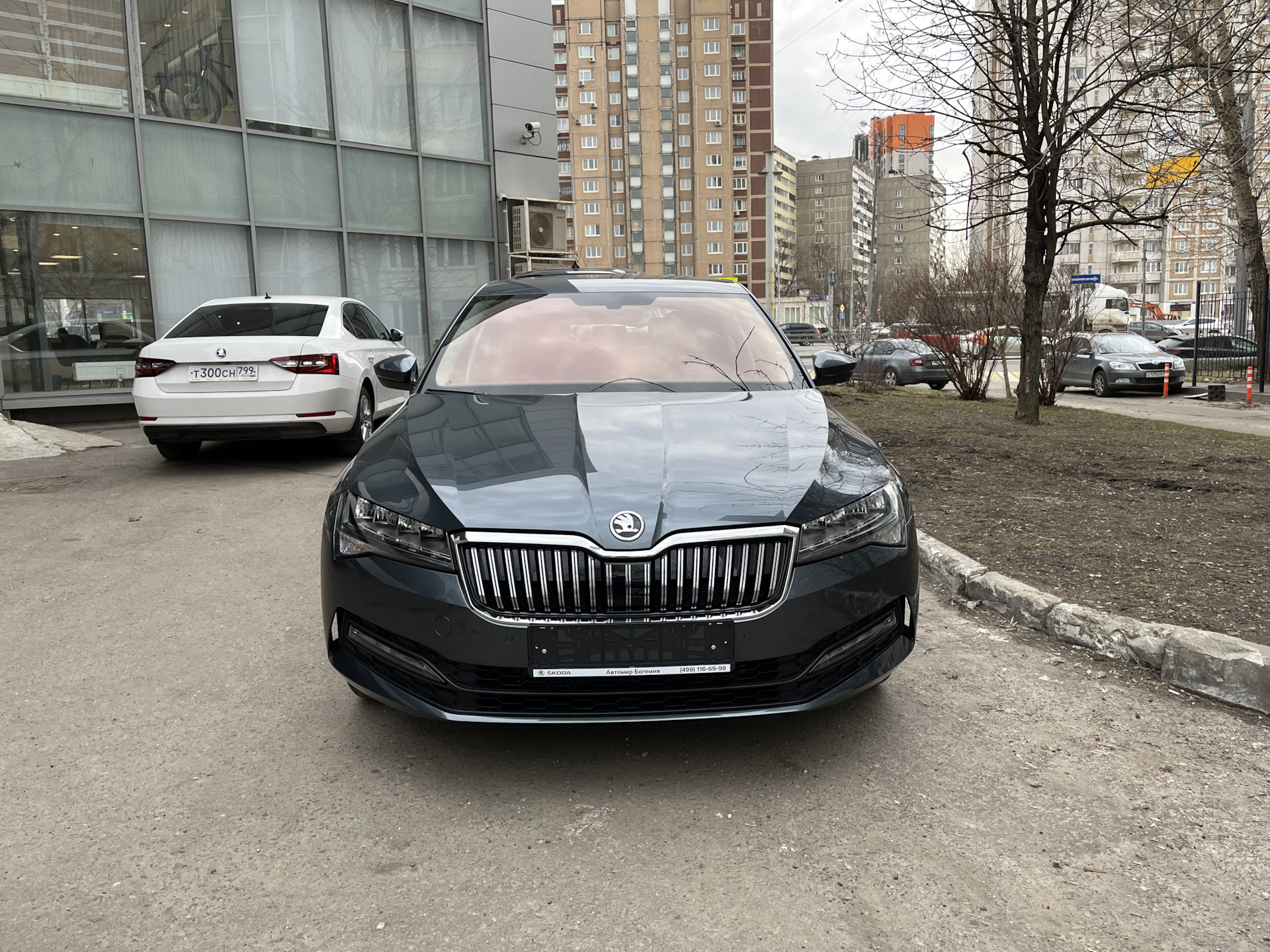 все попрощался с красавцем и сразу забрал нового )) — Skoda Superb Mk3 ...