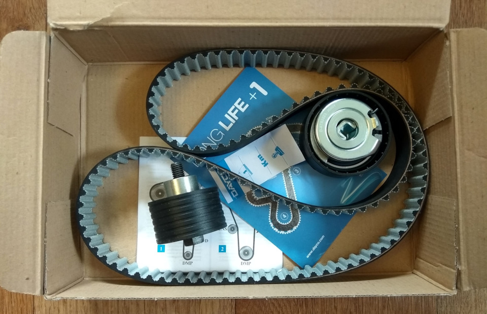 Расходники для предстоящего большого ТО 120 т.км. Комплект ГРМ Dayco ...