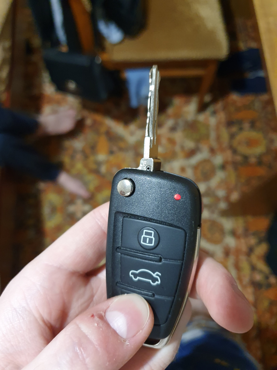 Встраиваем плату в выкидной ключ Granta — Lada Гранта, 1,6 л, 2013 года ...