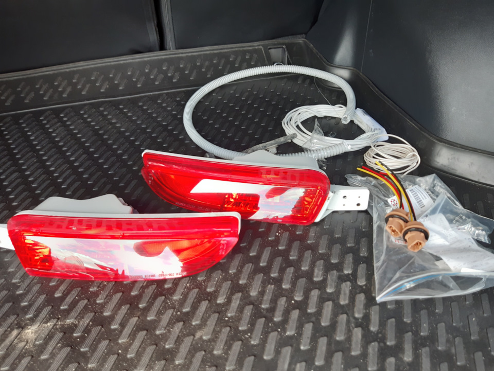 2 туманки + 2 стопа — Honda CR-V (RM), 2 л, 2013 года | своими руками ...