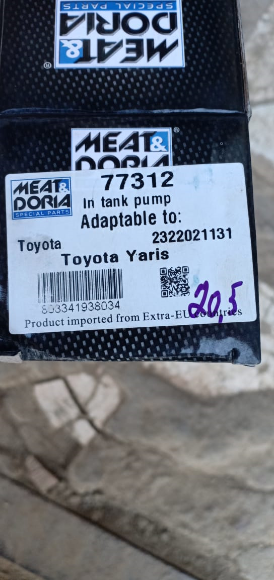 2322021131 Бензонасос TOYOTA YARIS (P1/P9) TOYOTA LEXUS | Запчасти на ...