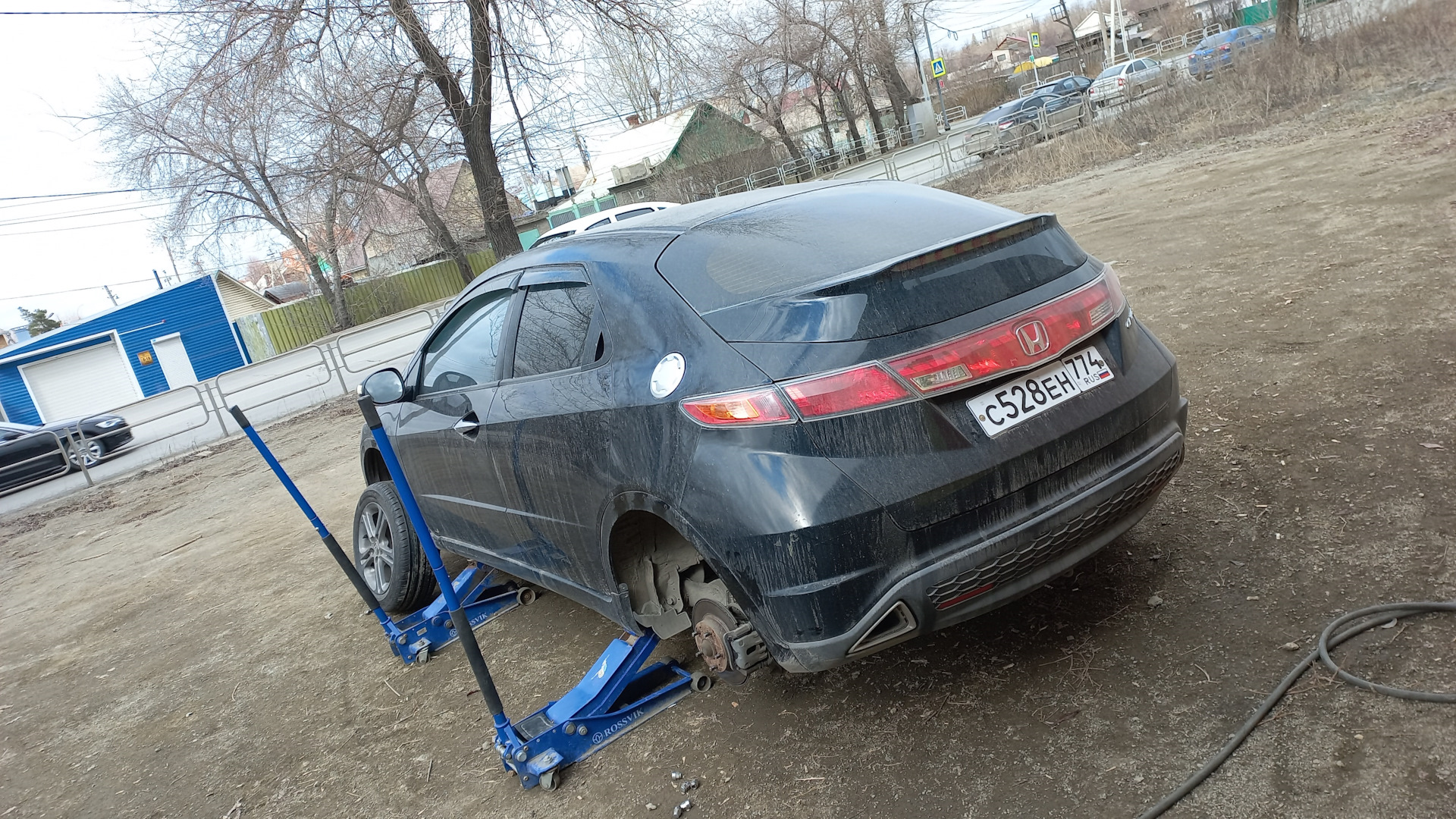 Матадор. Шины на лето R16 — Honda Civic Hatchback (8G), 1,8 л, 2007 ...
